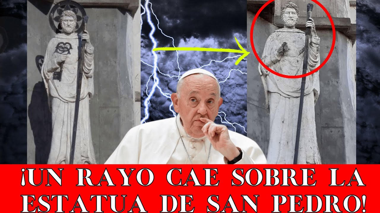 ¡SACERDOTE EXCOMULGADO DESPUÉS DE QUE UN RAYO GOLPEARA LA ESTATUA DE ...