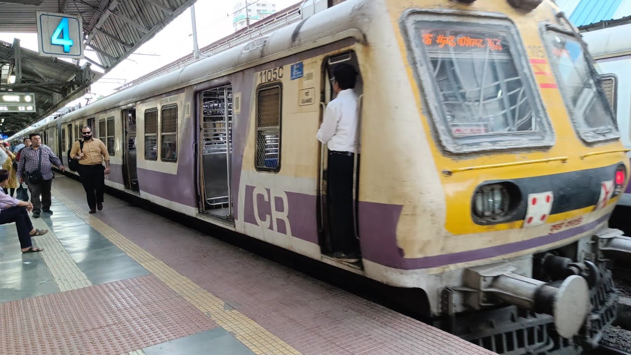 Siemens EMU Local Train ll Mumbai Fast Local Train - YouTube