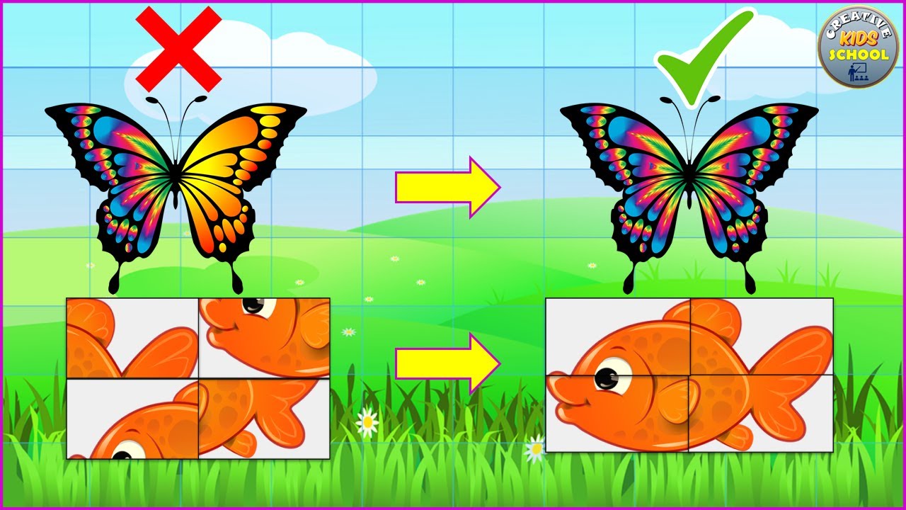 Simple Puzzles for Kids | Kids Creative Learning Activities | Puzzle ...