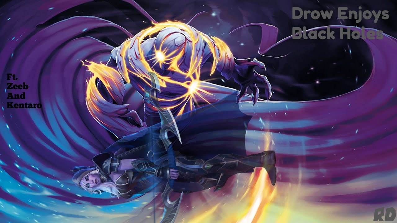 Drow stares into the Abyss #dota2 - YouTube
