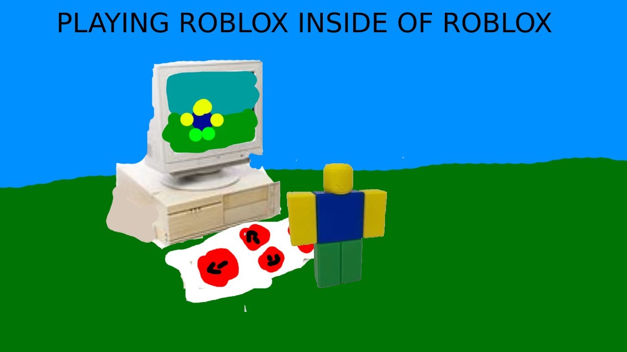 Playing Roblox Inside Of Roblox. - YouTube