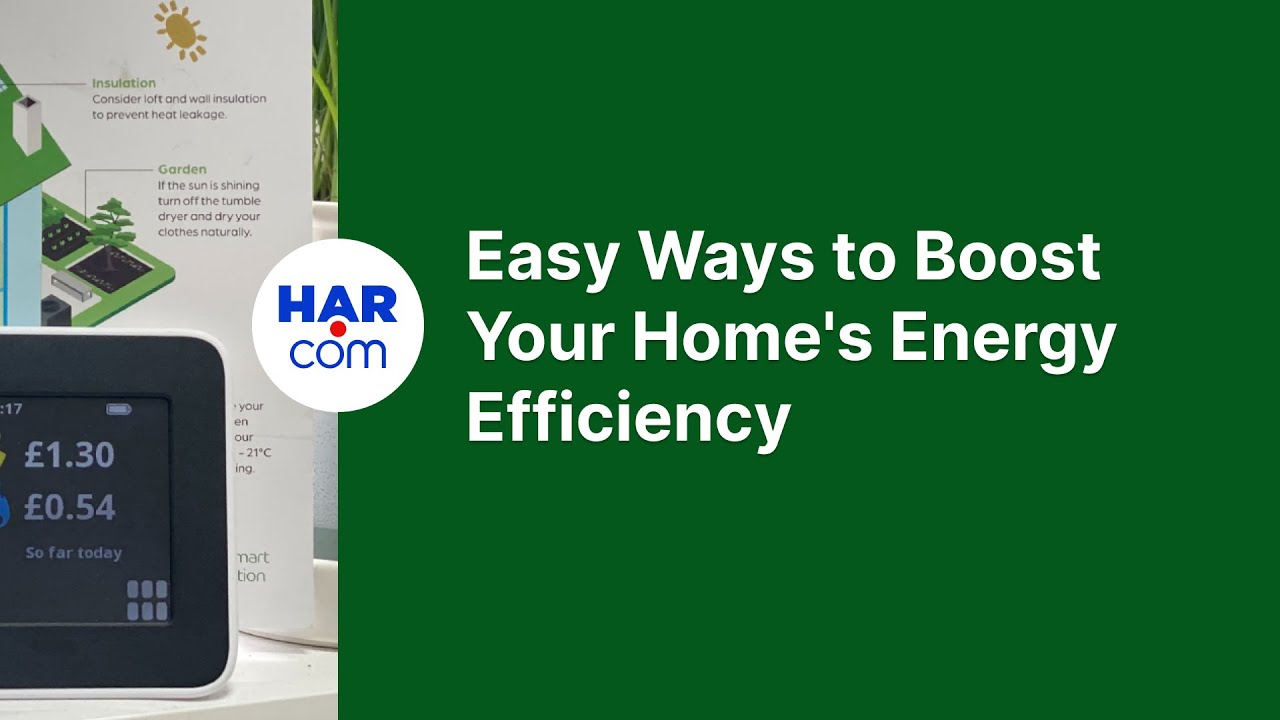 Easy Ways to Boost Your Home's Energy Efficiency - YouTube