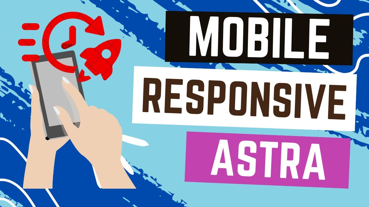 How do I make Astra theme mobile responsive? - YouTube