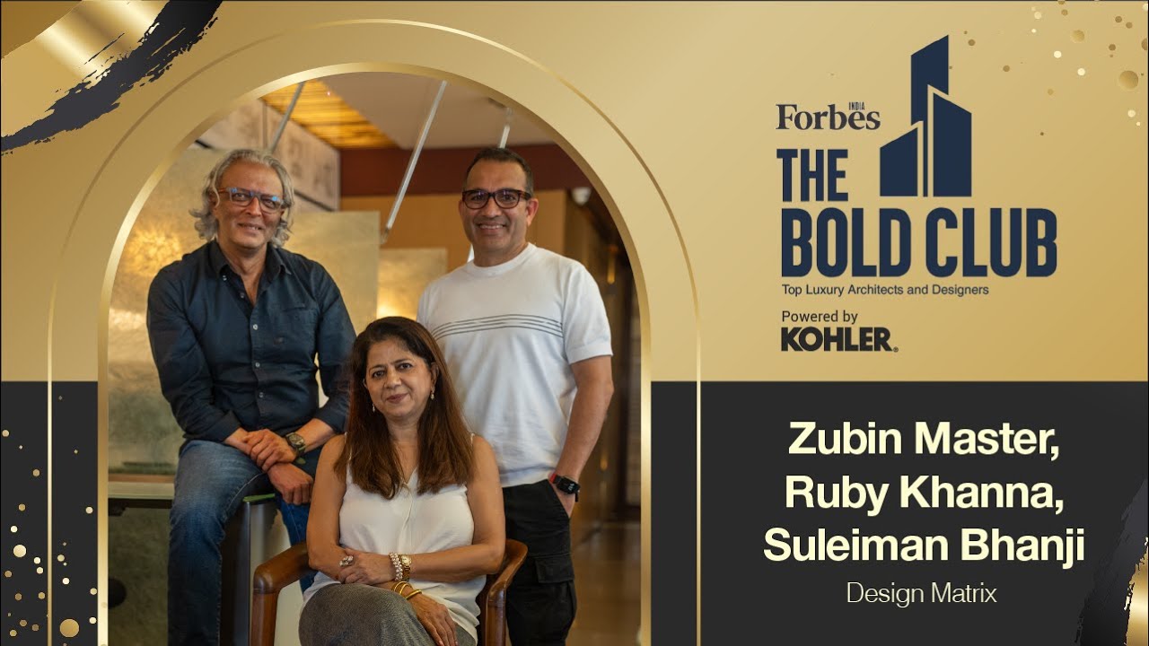 Zubin Master, Ruby Khanna, Suleiman Bhanji – Directors – Design Matrix Interiors - YouTube