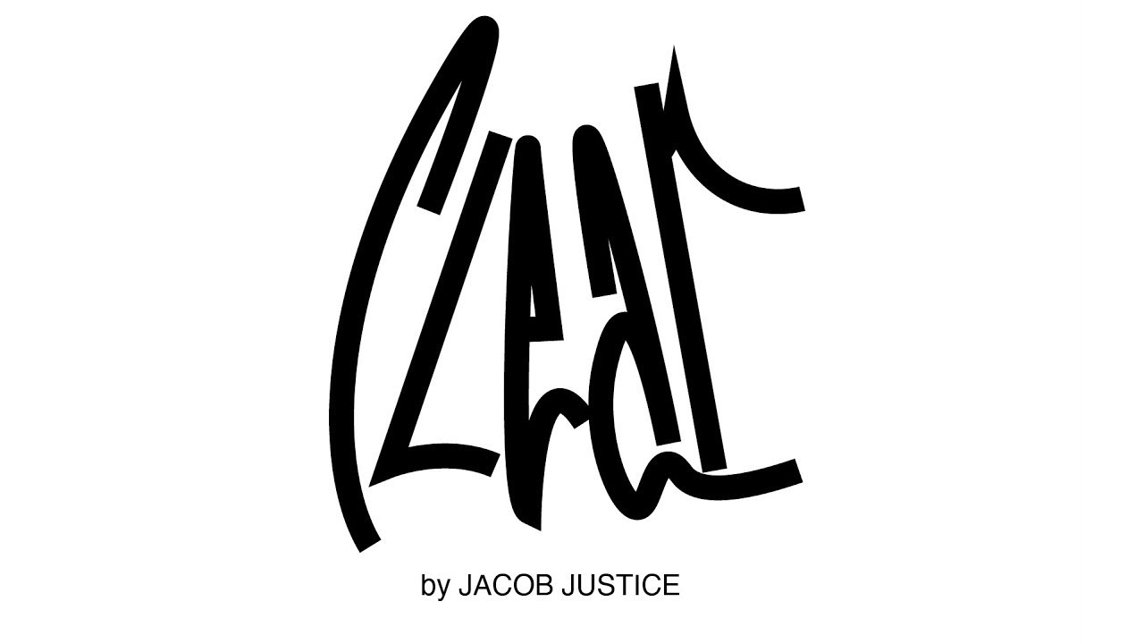 The Word Justice In Cursive