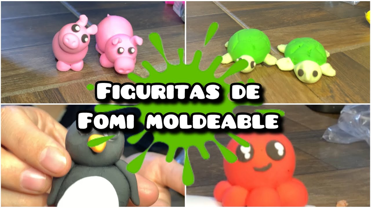 Figuritas de fomi moldeable 💓 | Mary Adame - YouTube
