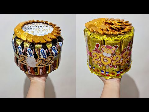 2022 MINI CANDY CAKE | NEW YEAR CANDY CAKE