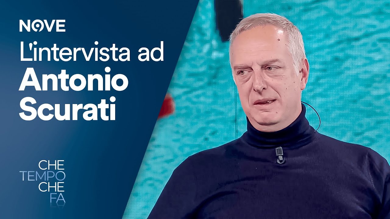 L'intervista ad Antonio Scurati | Che tempo che fa - YouTube