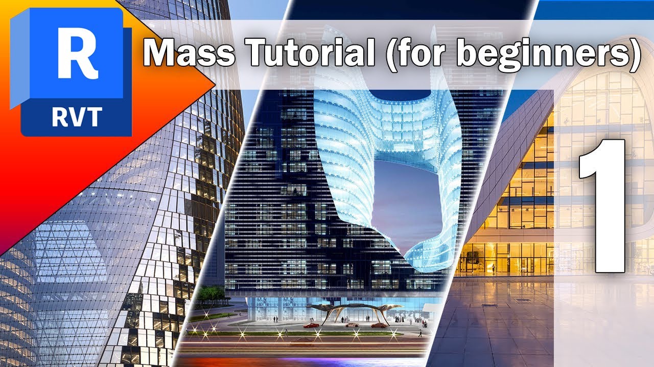 1-Revit Mass tutorial (interface and Basics) - YouTube