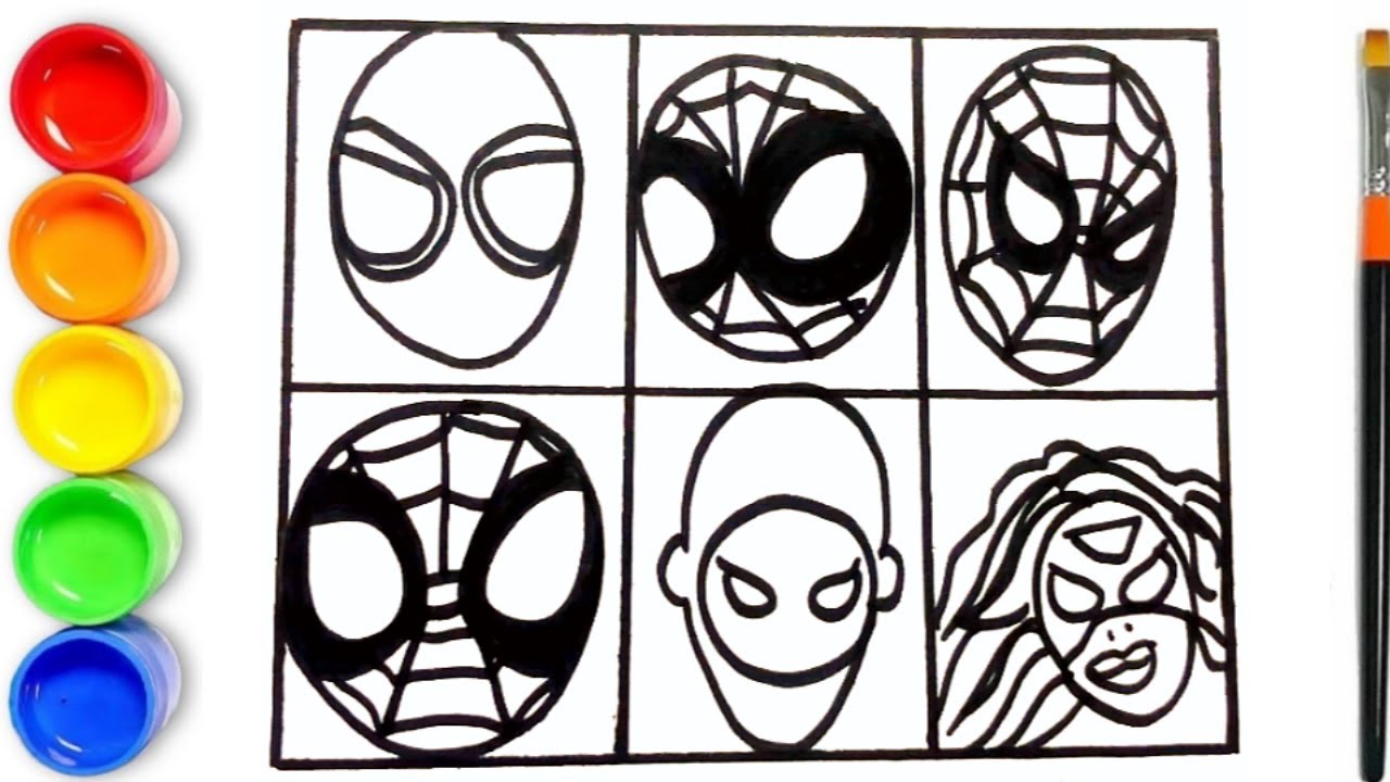 How to draw Spidey Characters | Spidey and His Amazing Friends ...