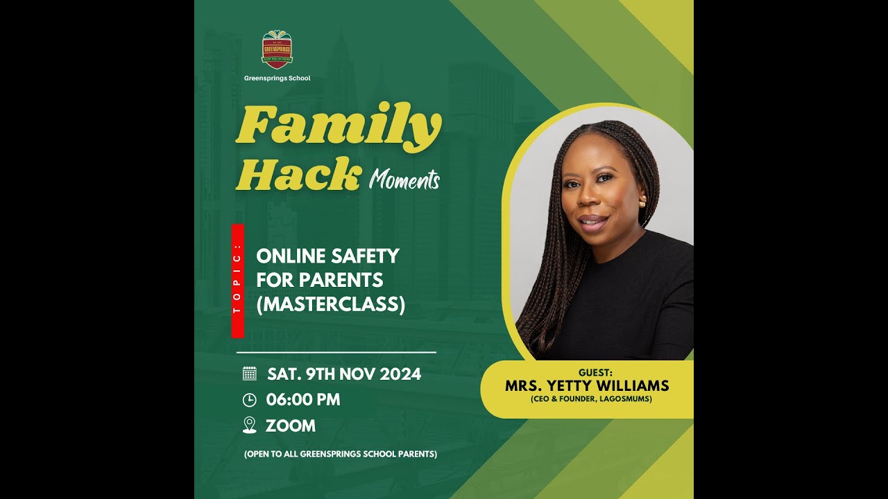 Enhancing Online Safety for Children with Mrs Yetty Williams - YouTube