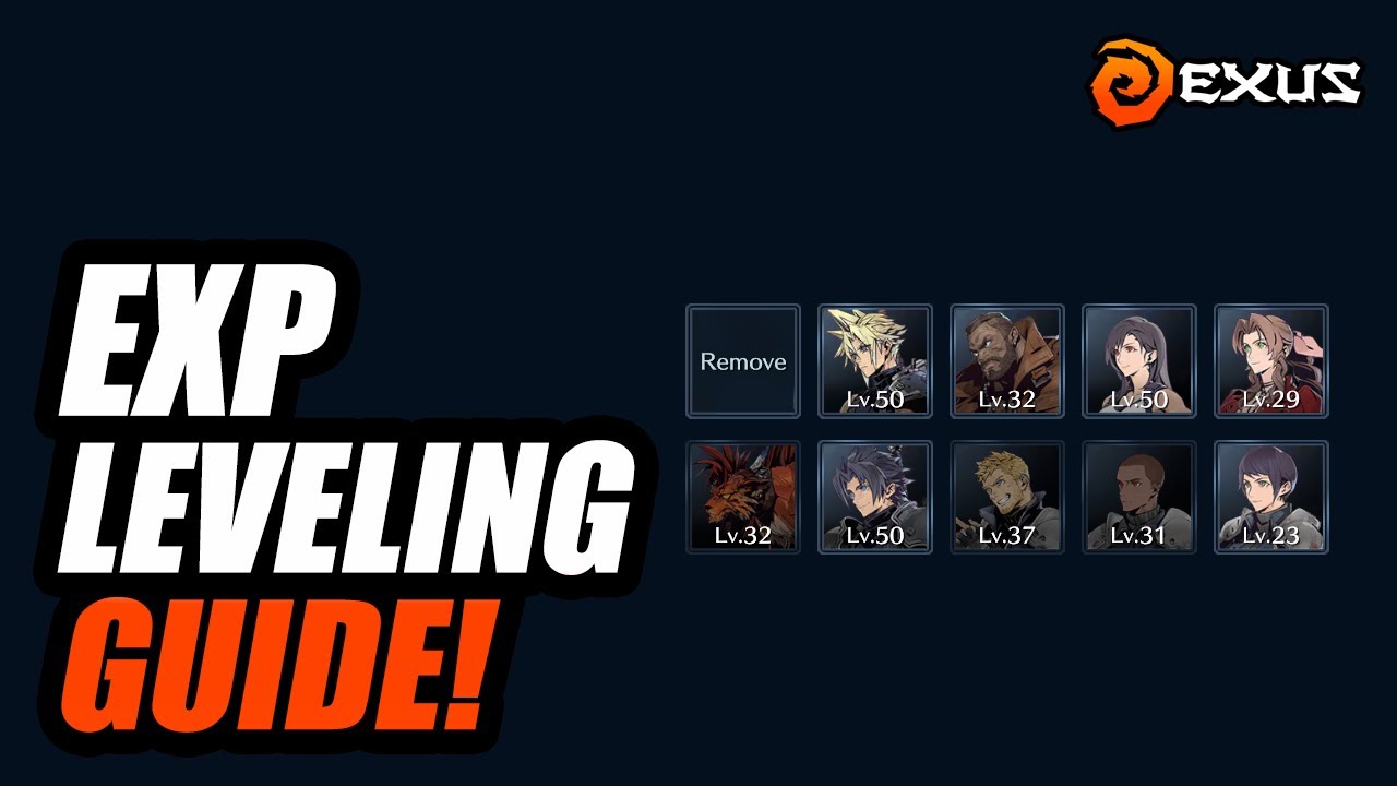 Final Fantasy VII: Ever Crisis | EXP Leveling Guide! - YouTube