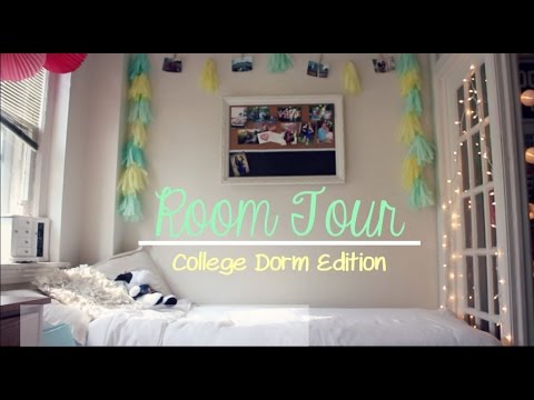 Room Tour | College Dorm Edition - YouTube