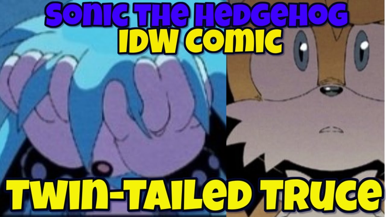 SONIC THE HEDGEHOG- (IDW COMICS) Issue 50 "🌊Twin- Tailed Truce" 🌊 COMIC ...
