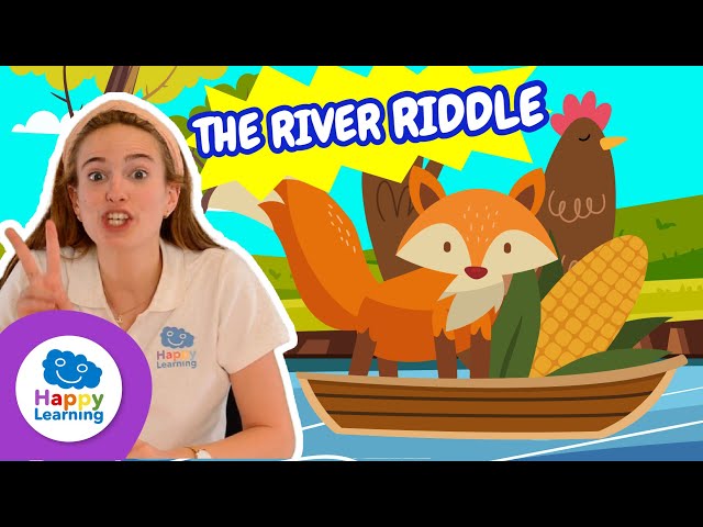 🤔 The RIVER RIDDLE! Test Your Brain and Play | Educational Videos ...