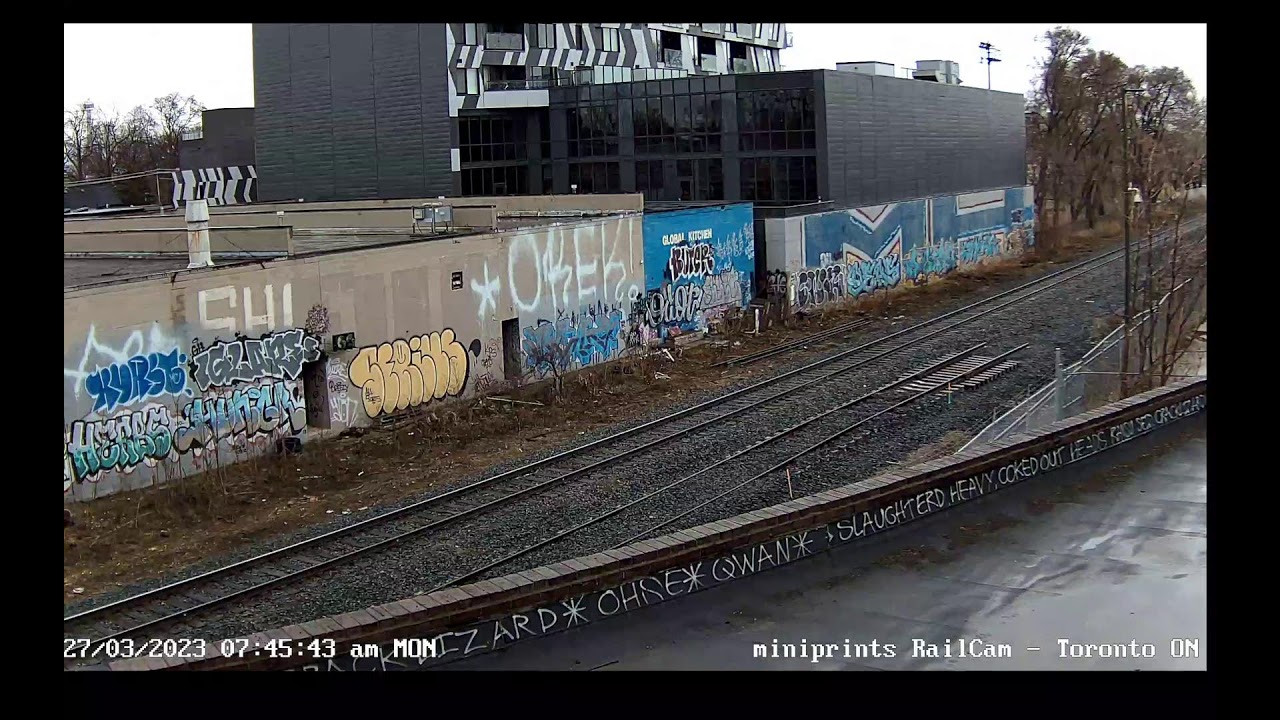 RailCam LIVE from miniprints HQ in Toronto Canada - YouTube