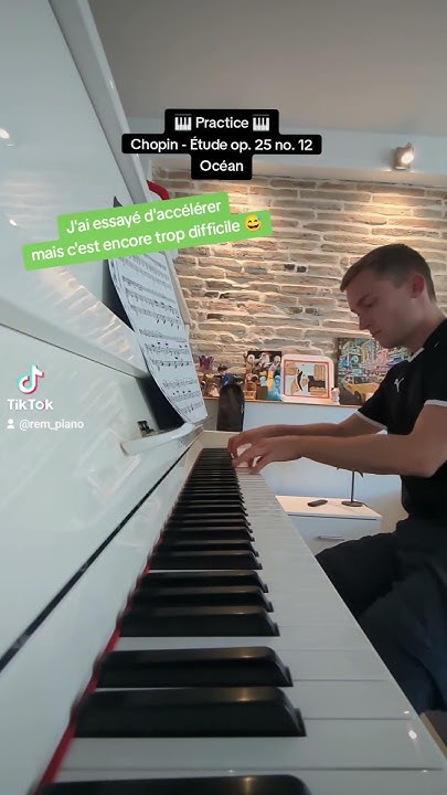 J'essaie d'accélérer cette étude 🥵🎹 C'est trop difficile ! - YouTube