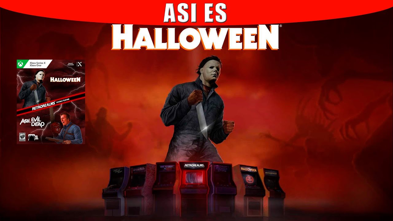 Asi es Retrorealms Arcade, Halloween y Ash VS Evil Dead - YouTube