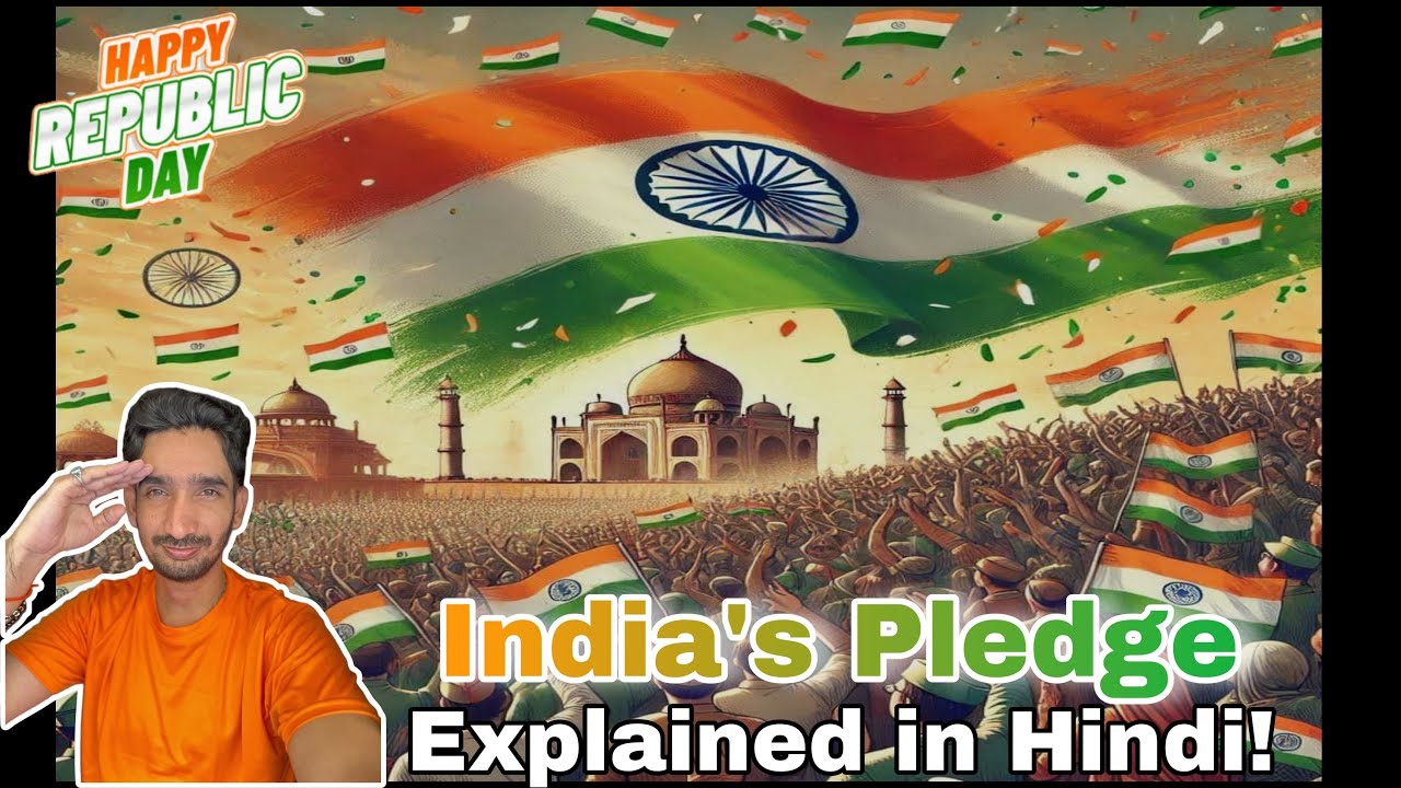 RepublicDay 2025| Meaning of India’s Pledge Explained #india #pledge # ...