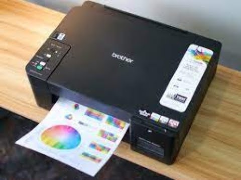 how to fix Brother DCP T420W CANT PRINT 48 - YouTube
