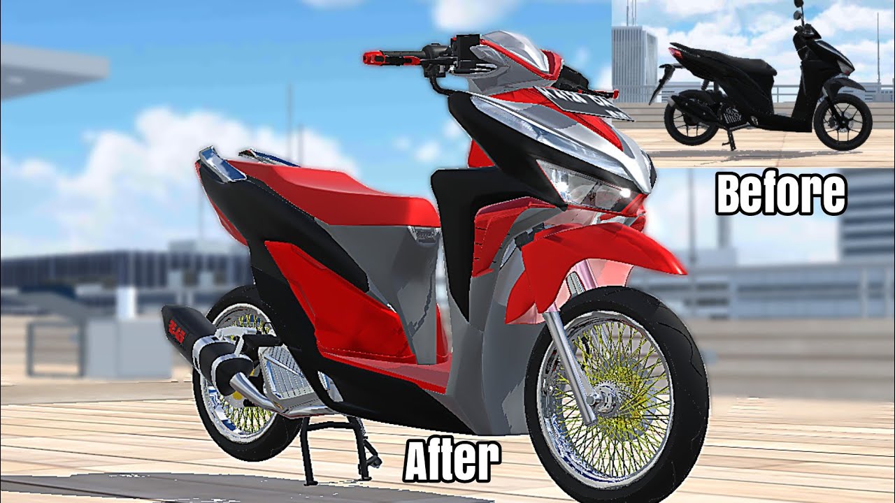SKETSA Modifikasi 3D honda VARIO 150 TERBARU || 😱 JADI MANTAP MANTAP⁉ ...