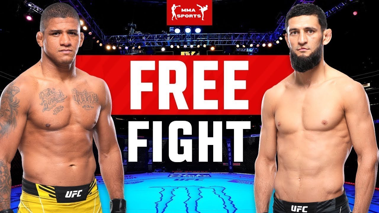 Khamzat Chimaev vs Gilbert Burns | Full Fight Highlights #ufc #ufc308 # ...