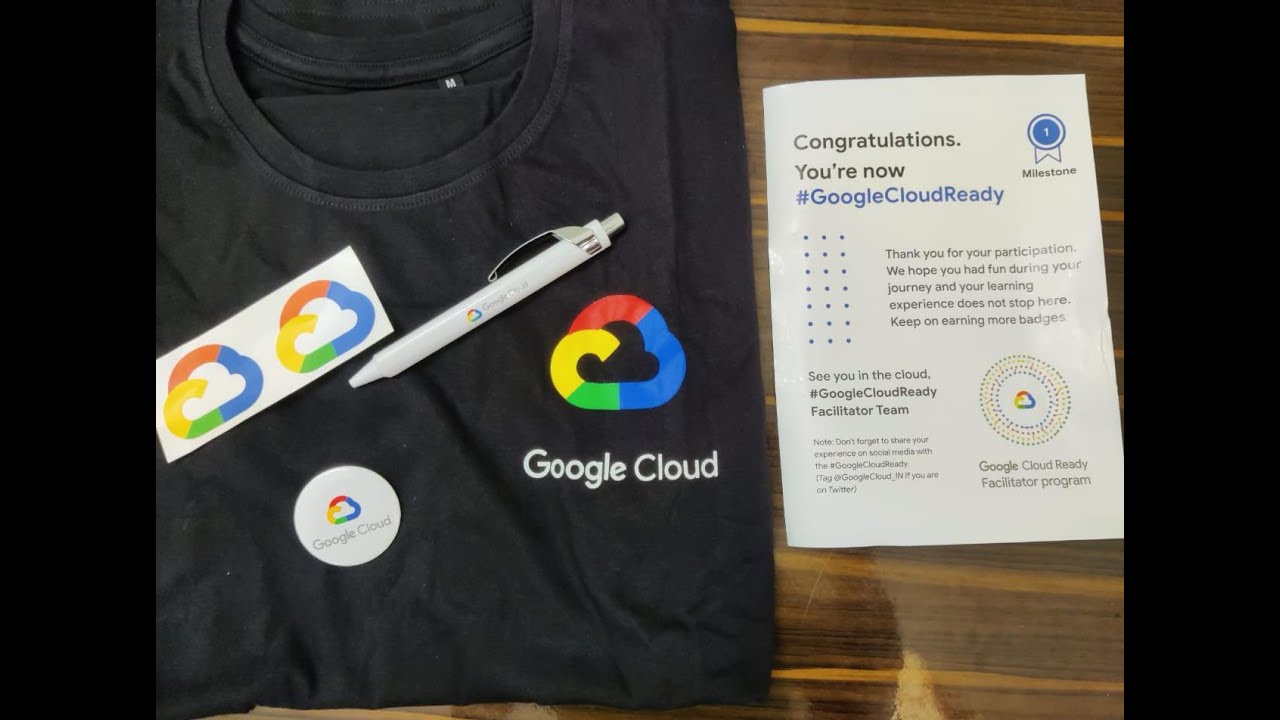 Google Cloud Swags Unboxing | Google Cloud Ready Program | - YouTube