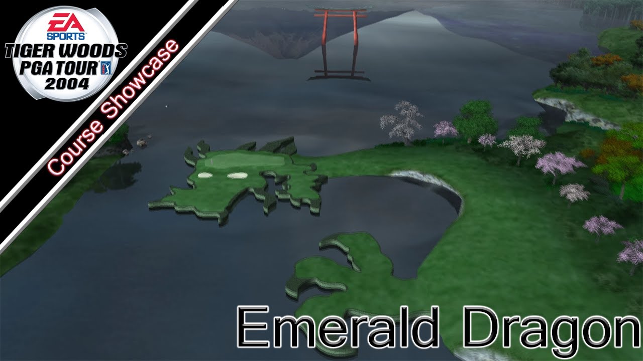 Tiger Woods PGA Tour 2004 Course Showcase - Emerald Dragon - YouTube