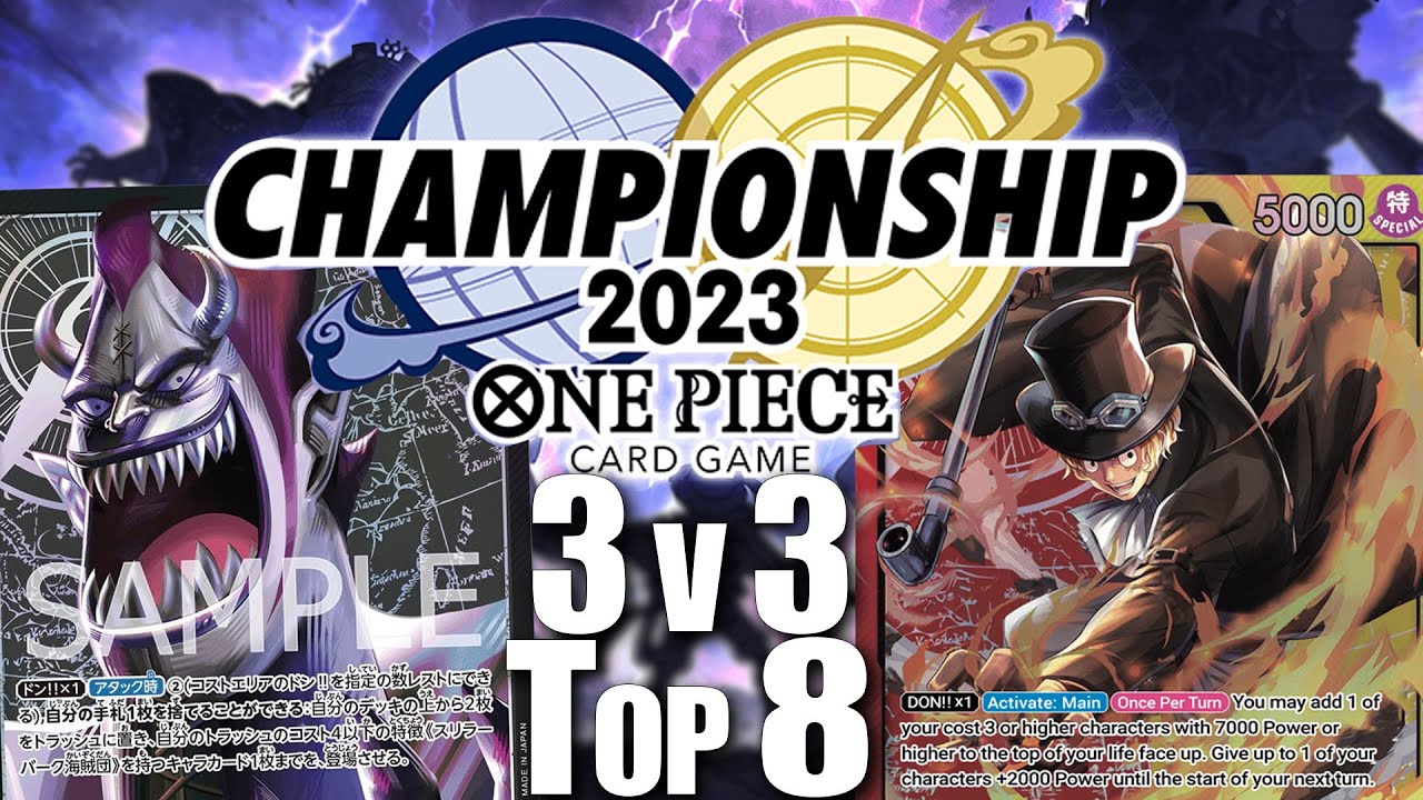 [OP06 TOP 8] National University 3v3 - ST13 Sabo vs. Gecko Moria! - One ...