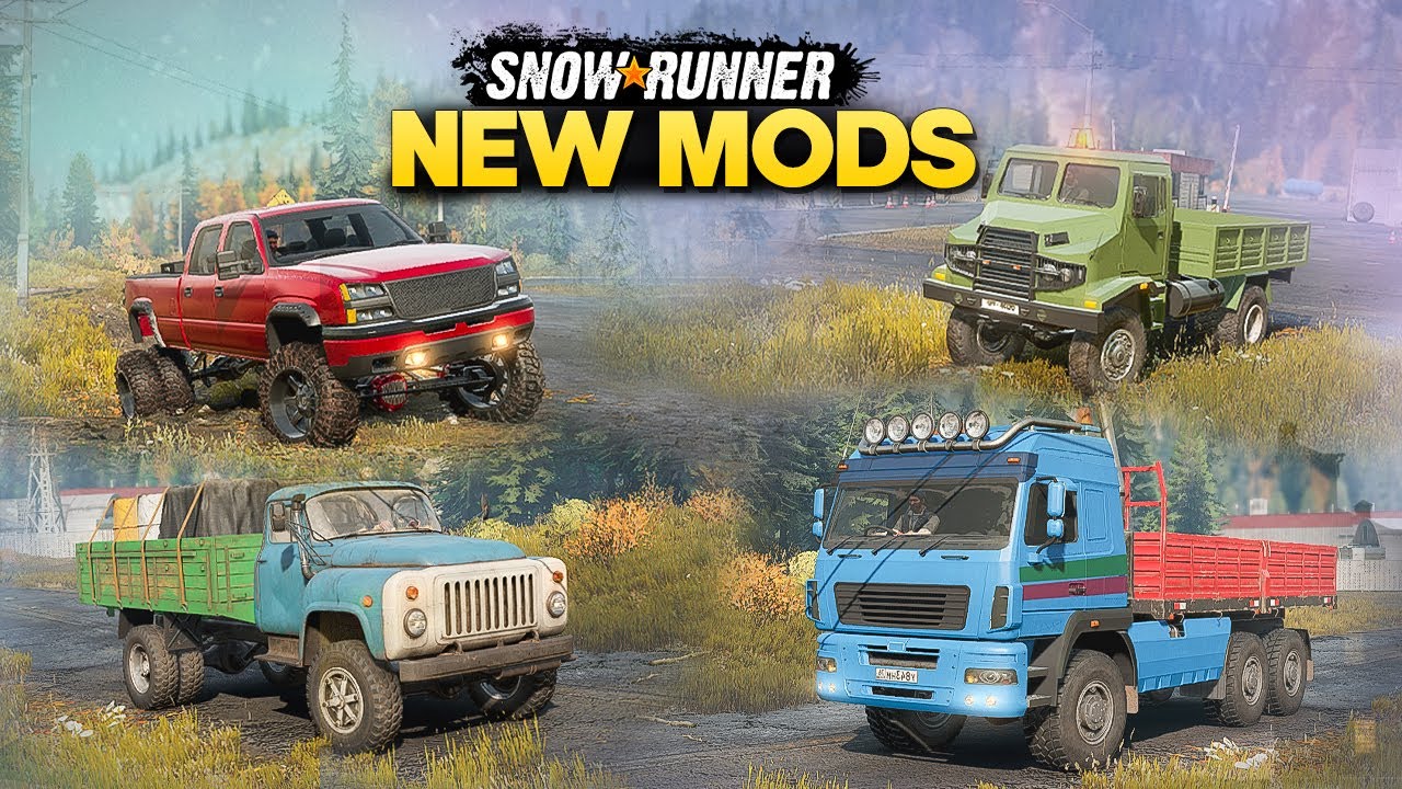 New Amazing Mods Vehicles in SnowRunner You Need to Know - YouTube