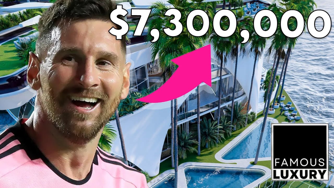 Leo Messi | House Tour | Miami Concept Mansion & $7.3 Million Penthouse ...