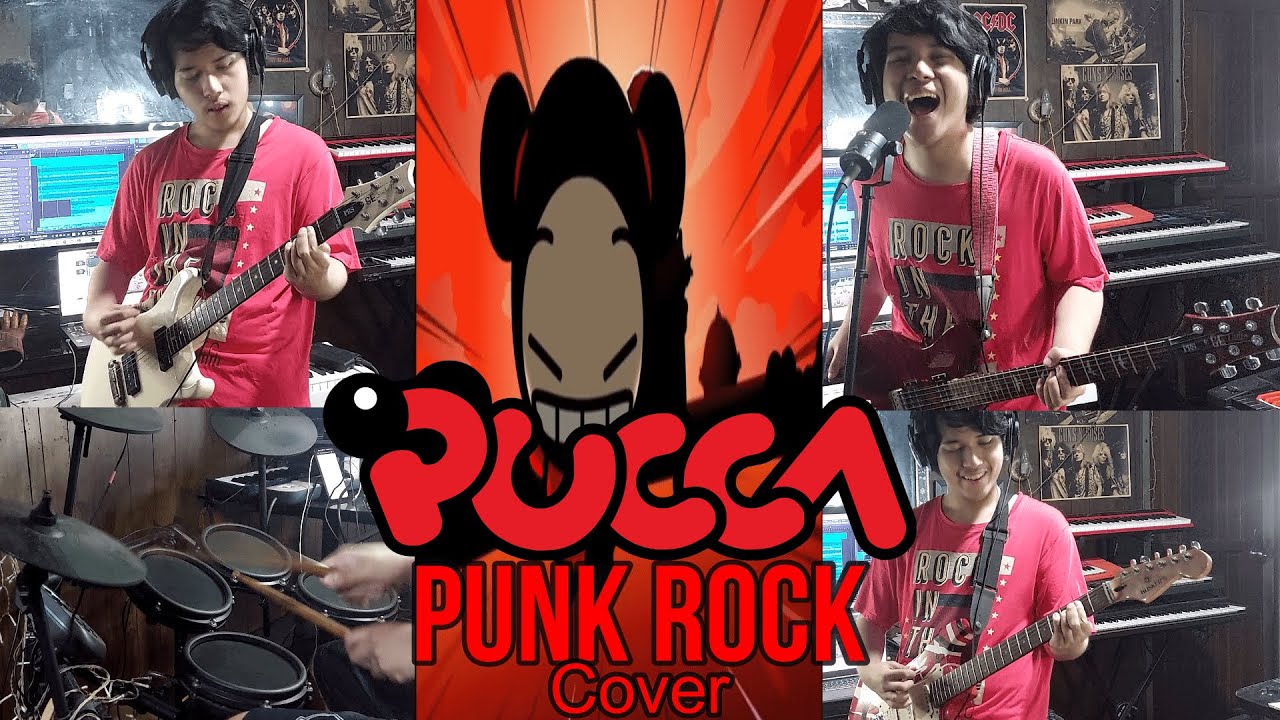 Pucca Theme Song "Funny Love" {Punk Rock Cover} CARTOONS GO PUNK #2 ...