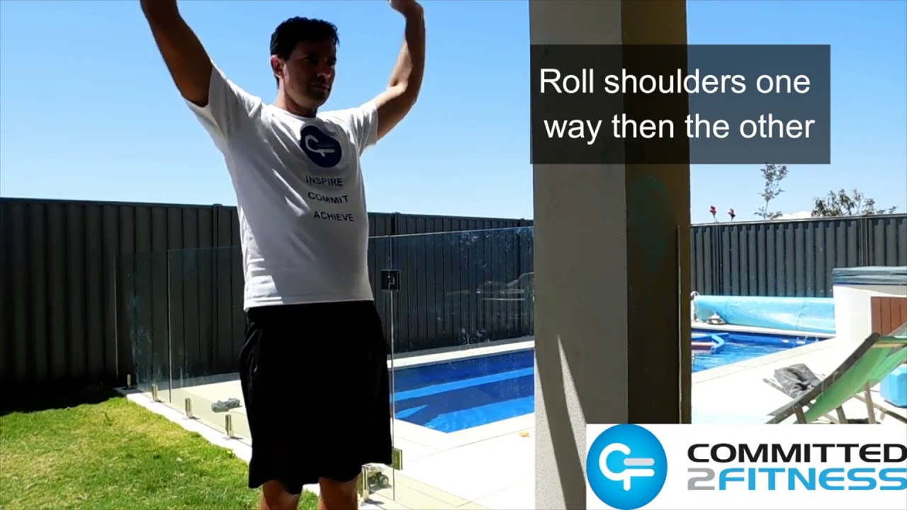 Shoulder Rolls Dynamic - YouTube