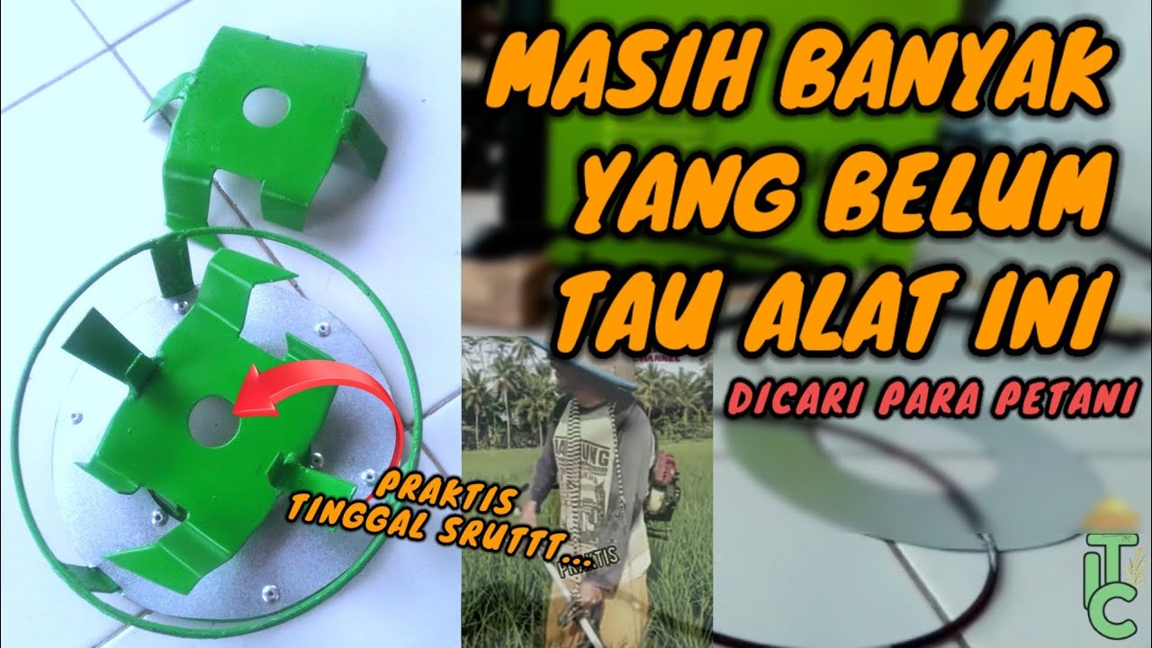 Masih Banyak Yang Belum Tau Alat Matun Ini | Mesin Matun Modern - YouTube