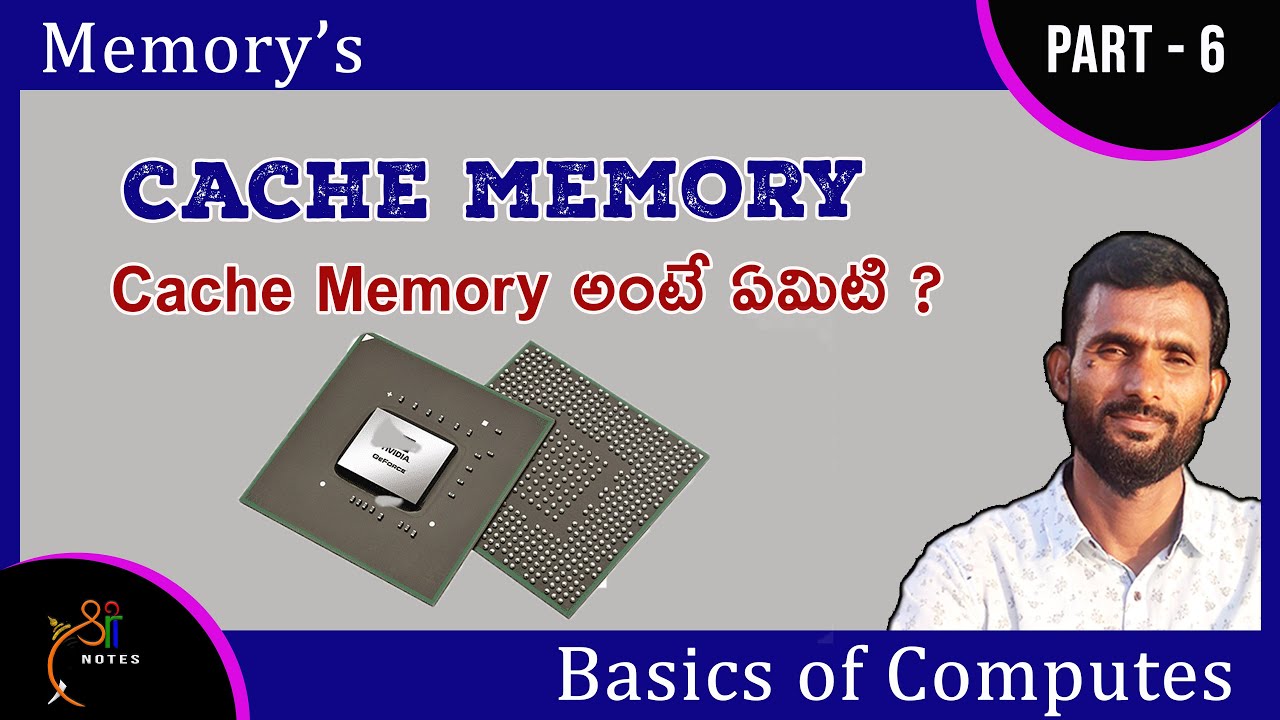 Cache Memory in Computers | Basics of Computers | కంప్యూటరు ...