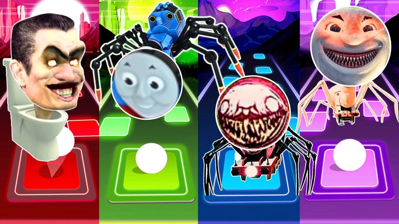 Skibidi Toilet 🆚 Thomas The Train 🆚 Choo Choo Charles 🆚 Thomas Train ...