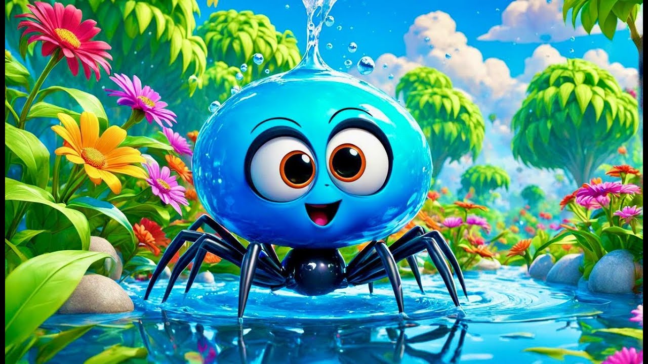 The Itsy Bitsy Spider | Classic Nursery Rhyme for Kids | Fun Sing-Along ...