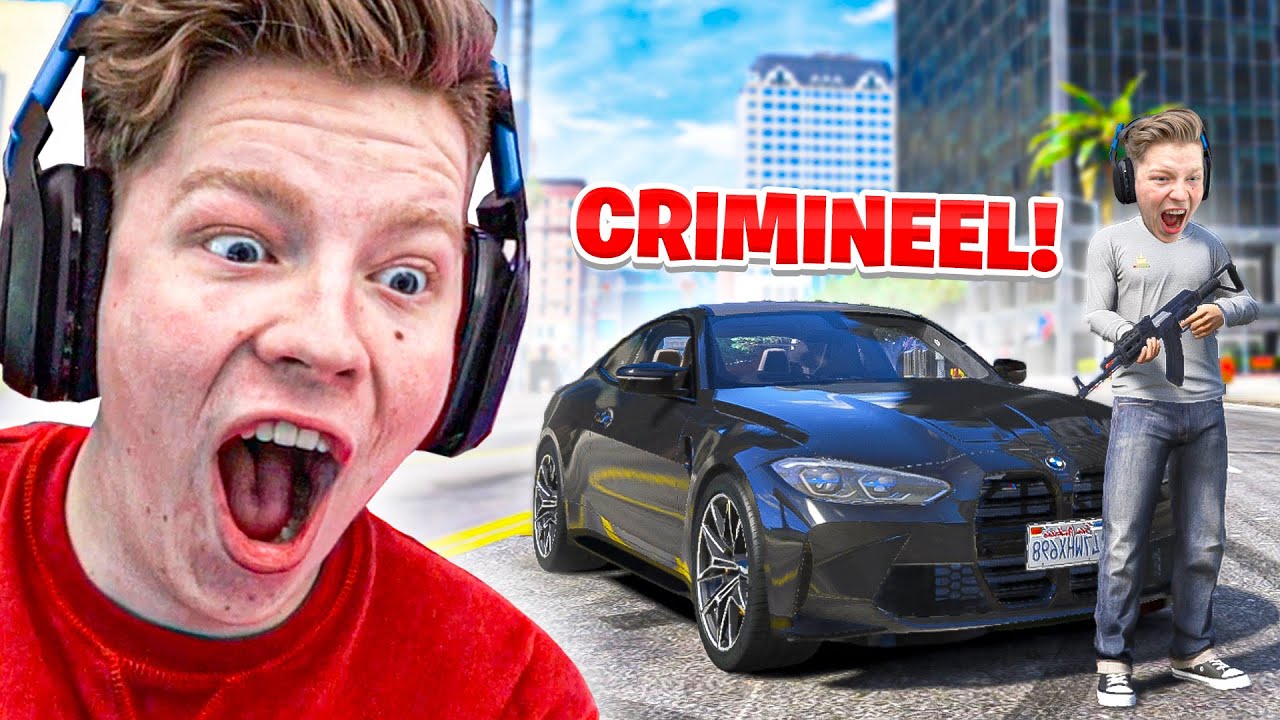 ️ eerste dienst gelijk games4real zijn auto gemaakt - YouTube