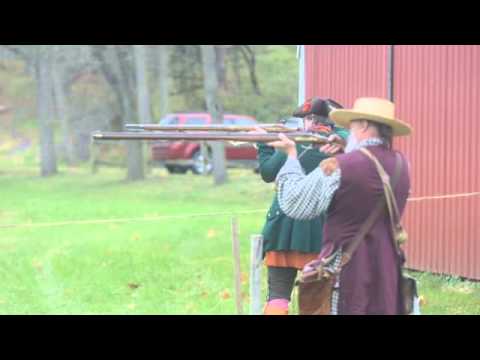 Muzzleloader Competition at Dale/Engle/Walker House - YouTube