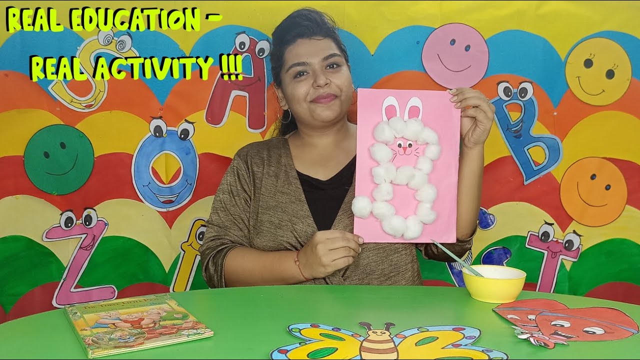 Fun With Letter - B || Fun Learning Activity by Real Educators || Home ...