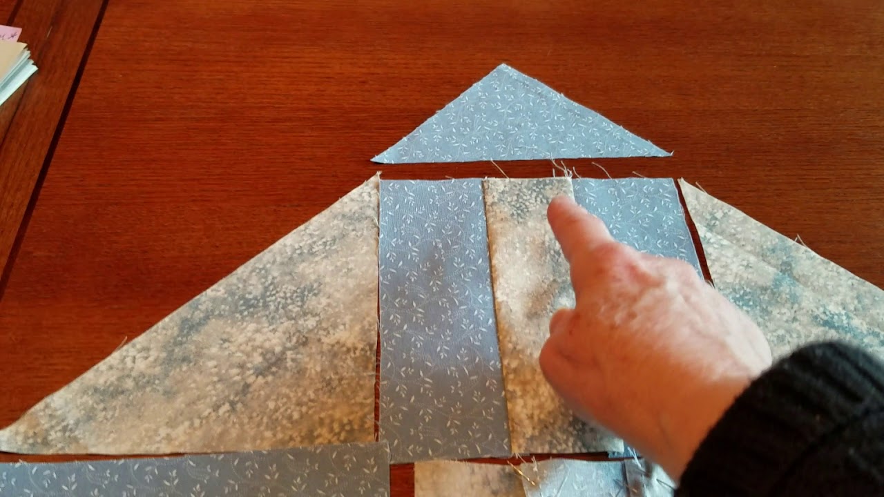 55.Anatomy of the Kentucky Crossroads 20" Quilt Block - Hand stitch or ...