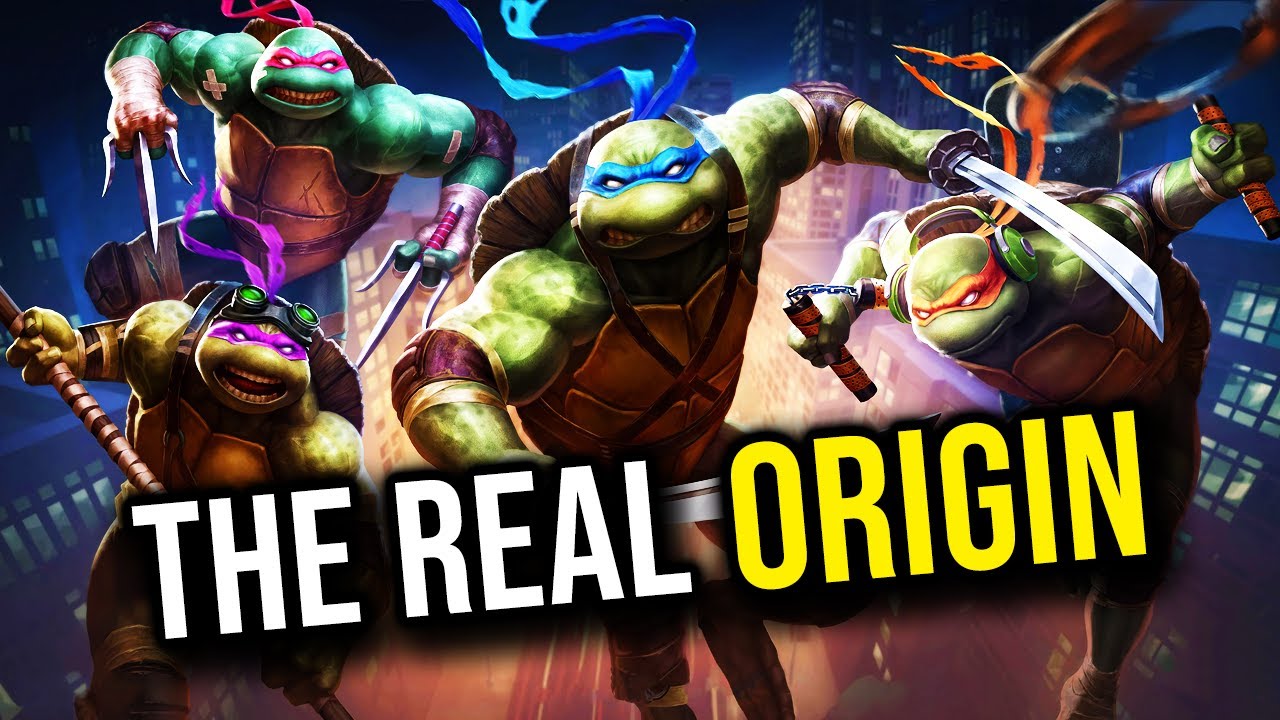 The True Origin of the Teenage Mutant Ninja Turtles Explained - YouTube