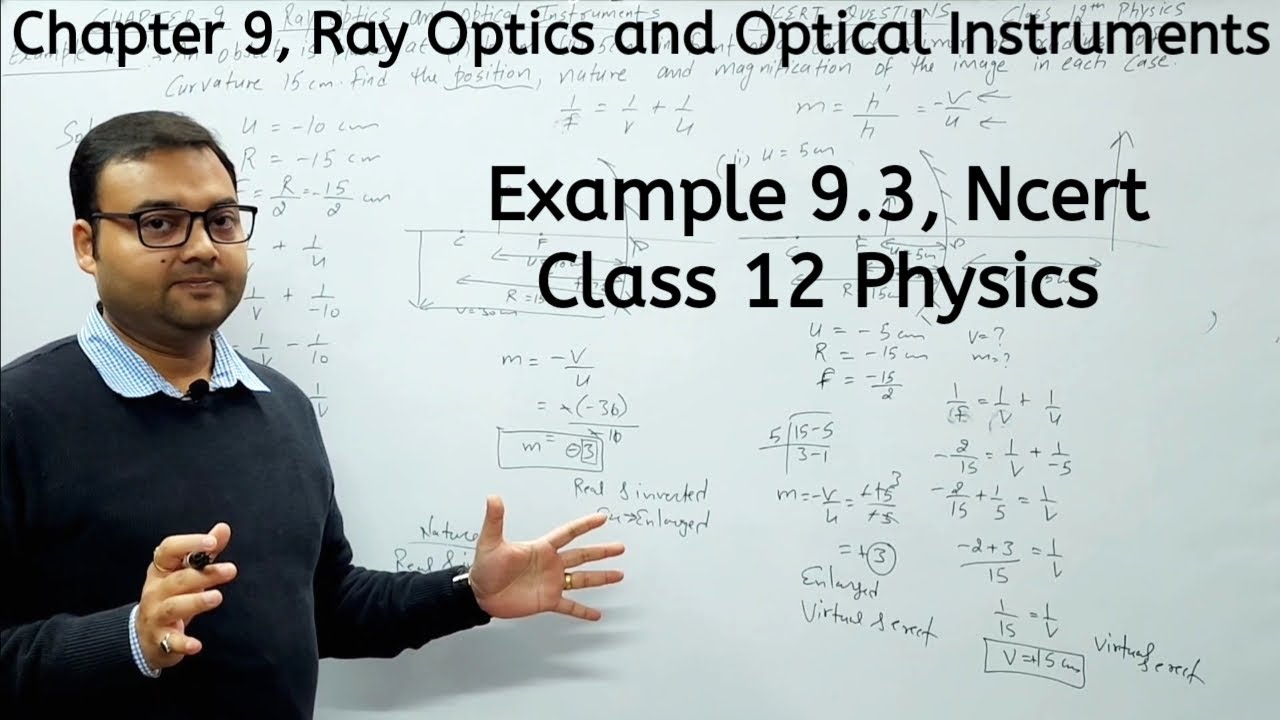 Example 9.3 | Ncert | Chapter 9 | Ray Optics and Optical Instruments ...