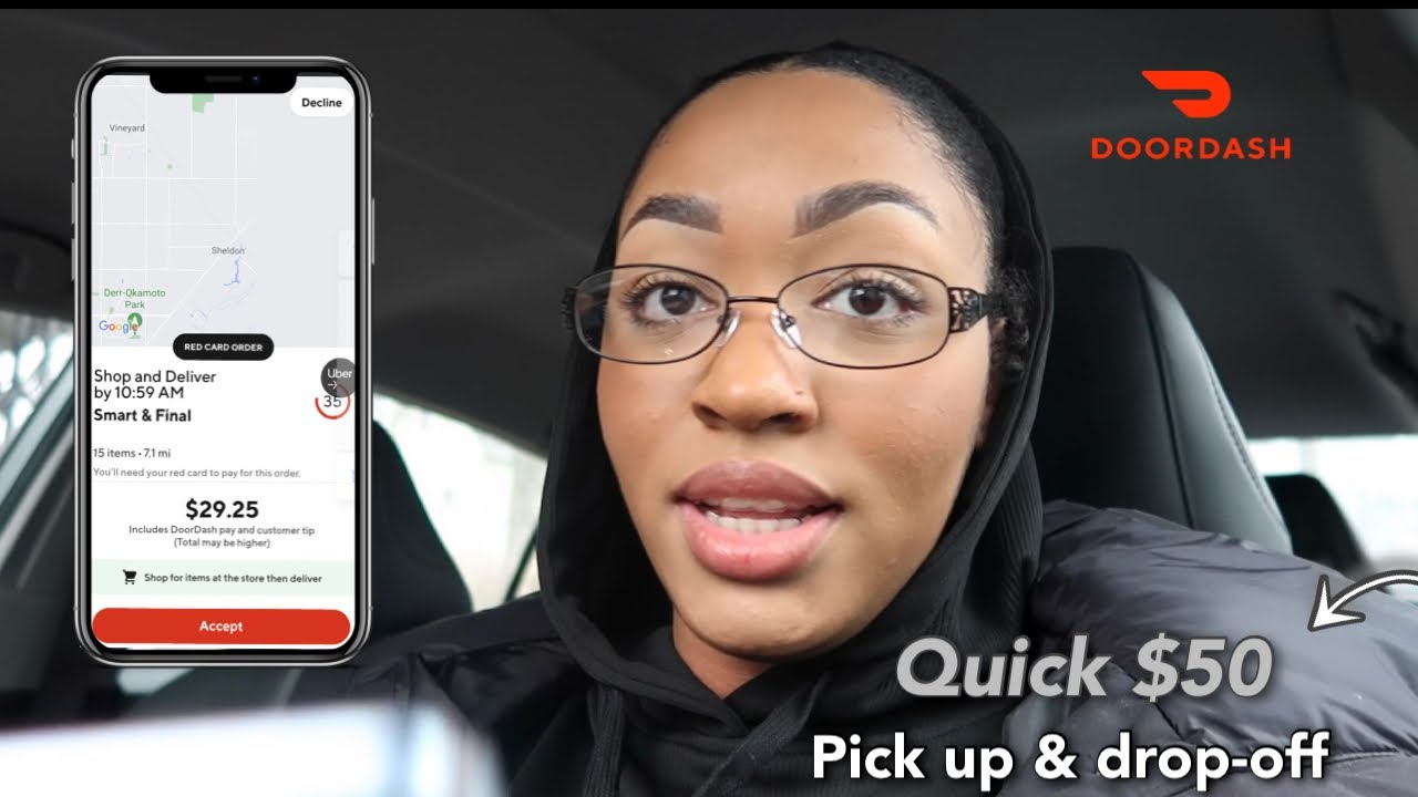 MY SIDE HUSTLE AS A YOUTUBE AND TIKTOK INFLUENCER | DOOR-DASH VLOG | SARAI MORILLO - YouTube