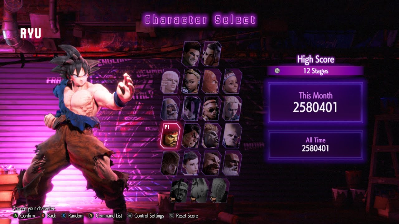 Goku (Ryu) Arcade Mode | SF6 - YouTube