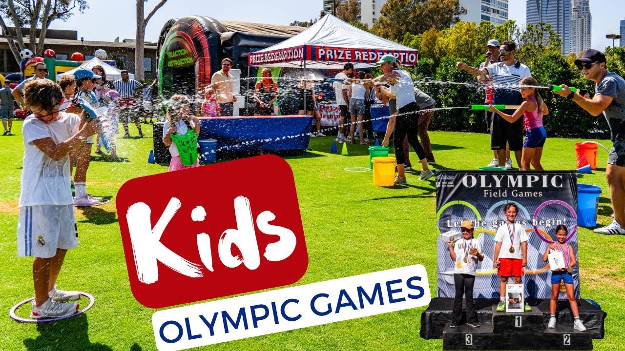 Fun Kids Olympics Event in Los Angeles: Winning Medals & Prizes🥇🥈🥉 ...