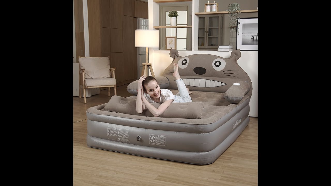 Cute and Cozy! Cartoon Inflatable Air Bed | Create a Warm and Fun Home ...