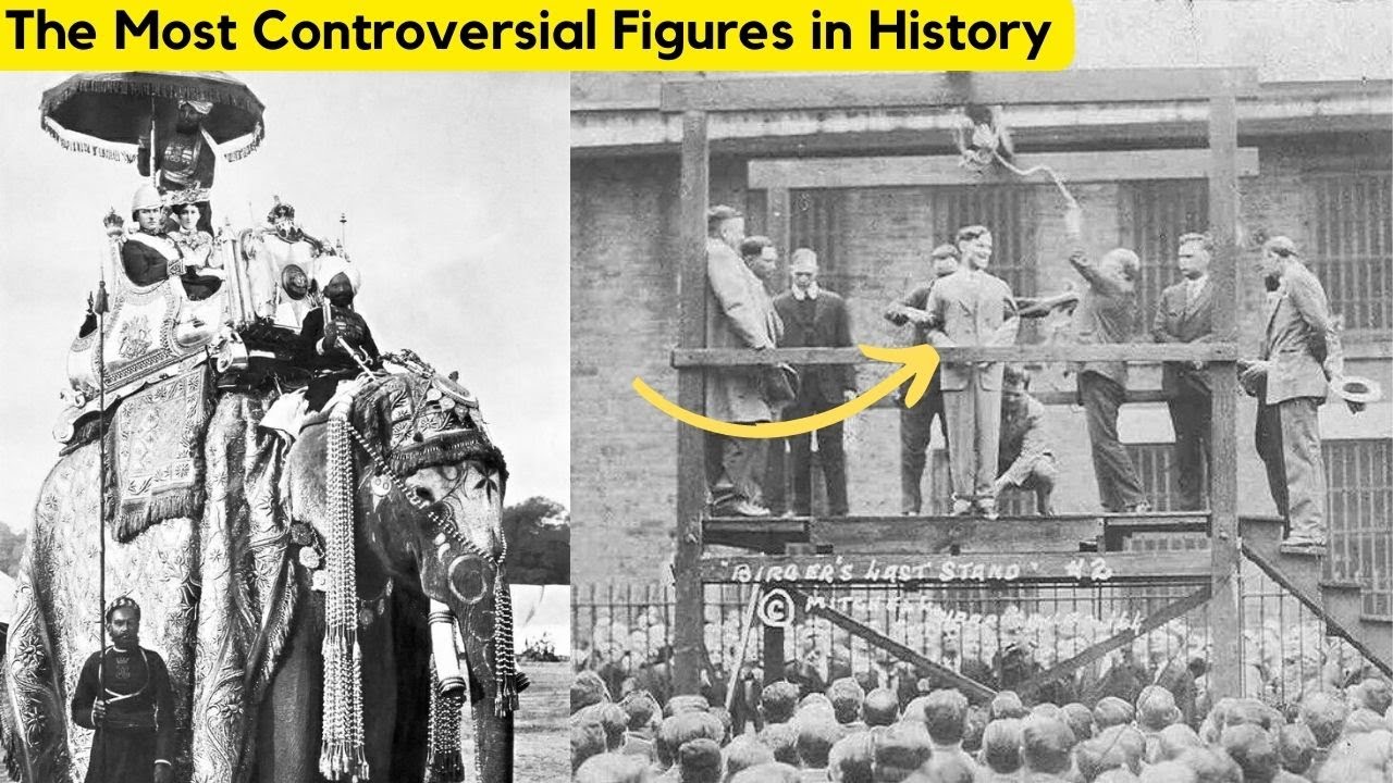 The Most Controversial Figures in History #rarephotos #history - YouTube