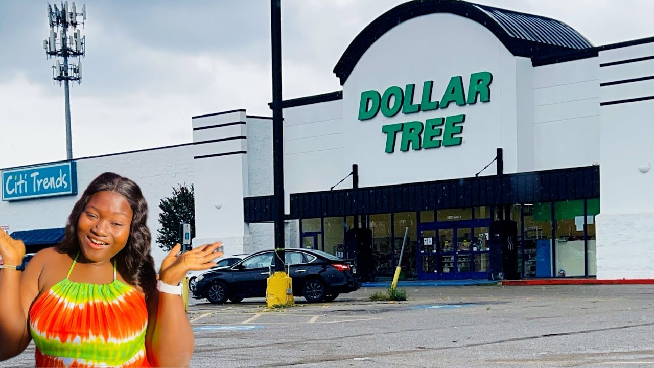 African girl first time visiting the Dollar Tree store in America 🇺🇸 ...