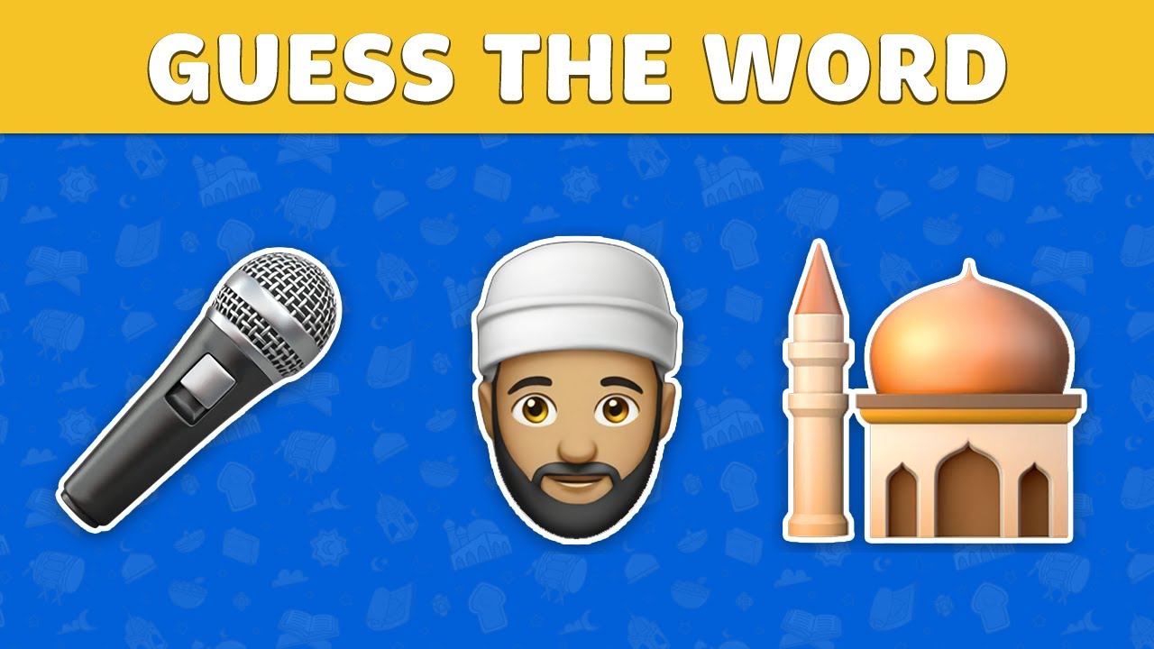 Guess The Islamic Word By Emoji 🕋☪️ Islam Quiz - YouTube